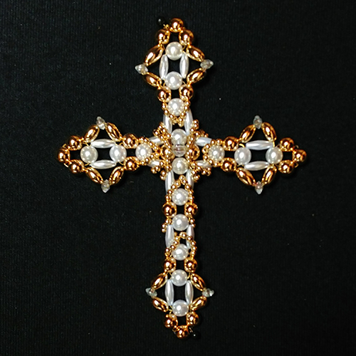 Beginner: Embellished Latin Cross - Small